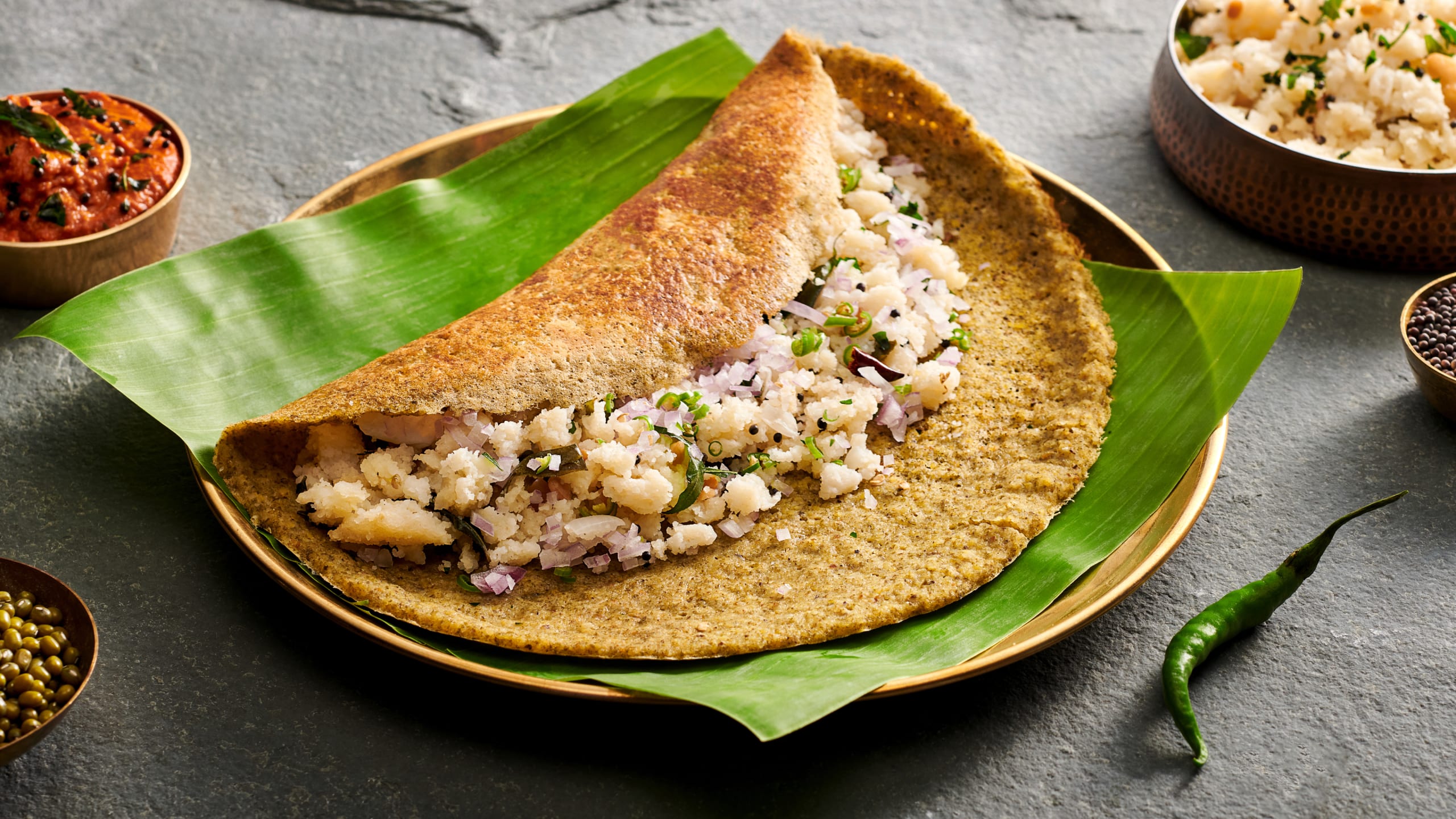 Pesarattu Dosa in Frisco TX | Healthy South Indian Breakfast